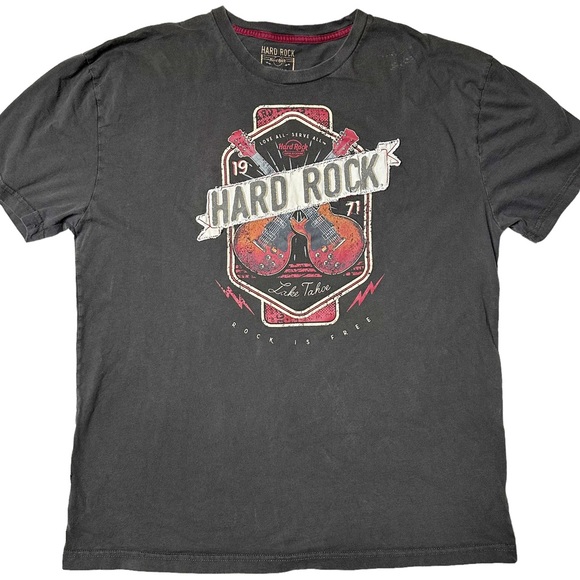 Hard Rock Cafe | Shirts | Hard Rock Cafe Lake Tahoe Rock Is Free ...